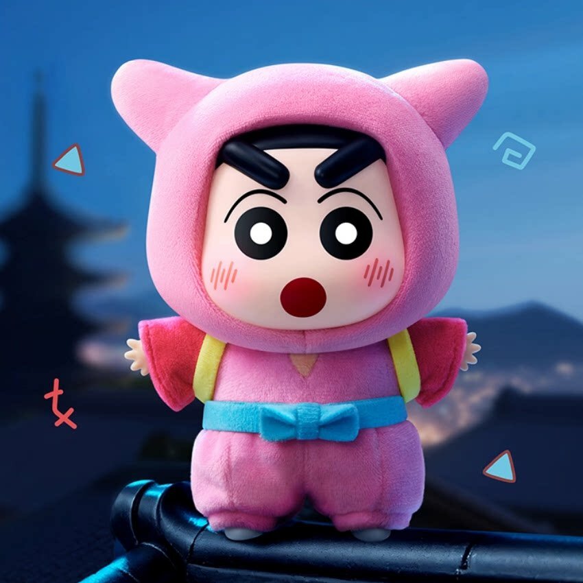 TOPTOY Shin-chan Ниндзя Герой Плюшевая Коробка Сюрприза Коллекционная Игрушка - 1 Штука Серия Классические Воспоминания