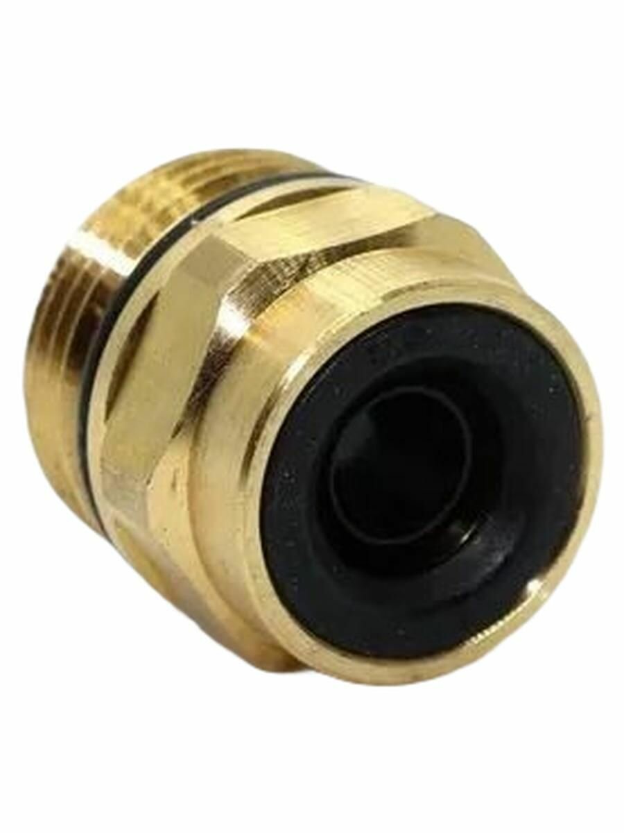 Фитинг прямой 12-М22 х 1,5С (Camozzi) мет.