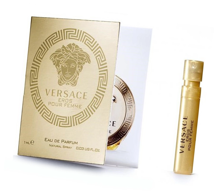 Миниатюра парфюмерной воды Versace Eros Pour Femme 1 мл - Эрос Пур Фам