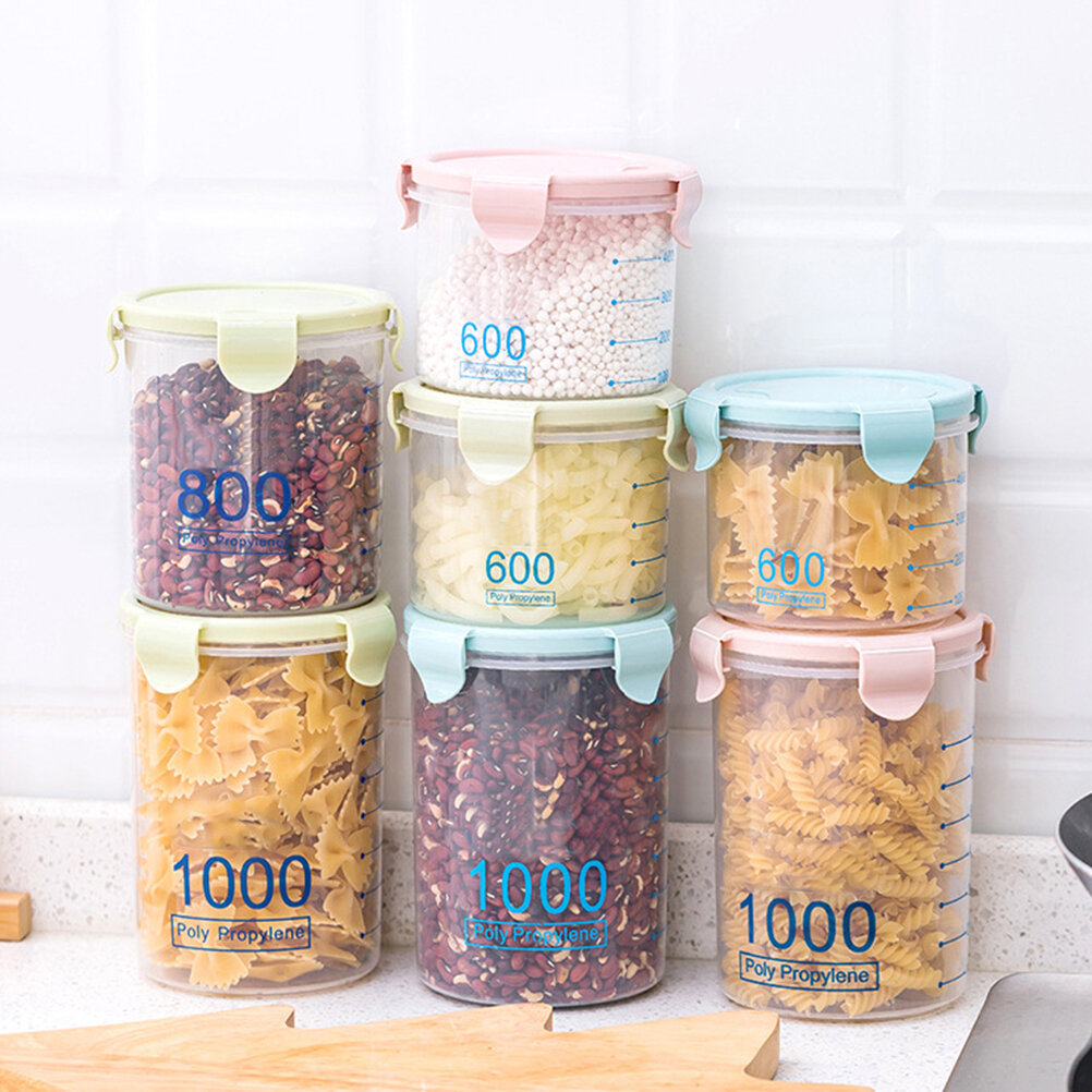 Контейнер Для Хранения Продуктов С Запирающейся Крышкой Объемом 800ml Цвет Розовый
