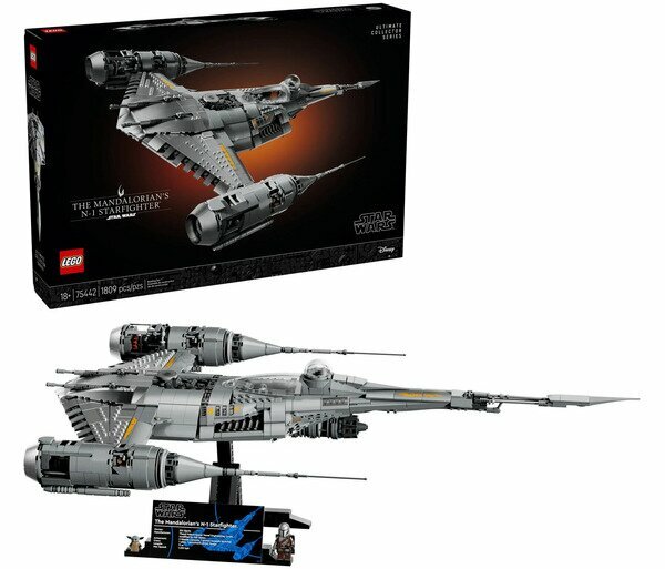 Конструктор LEGO Star Wars 75442 UCS Мандалорский Звёздный истребитель N-1 (Lego 75442)