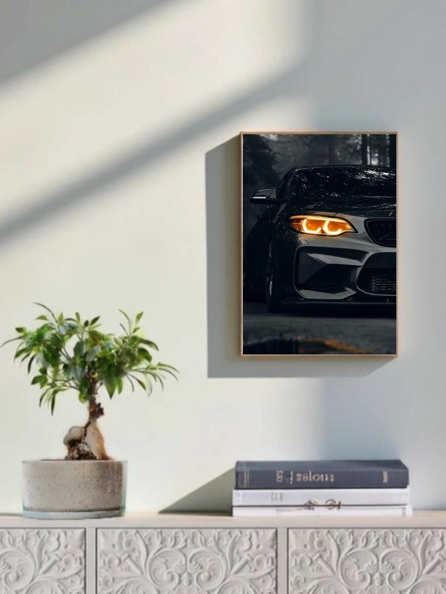 Постер, плакат на стену BMW M2 Competition A2 42 59 см