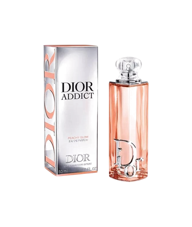 Женская парфюмерная вода Christian Dior Addict Peachy Glow 50 мл - Диор Аддикт