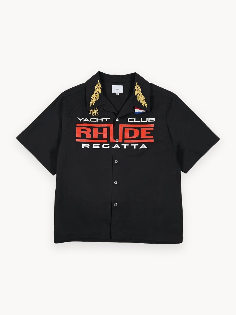 Рубашка Rhude, размер S, черный