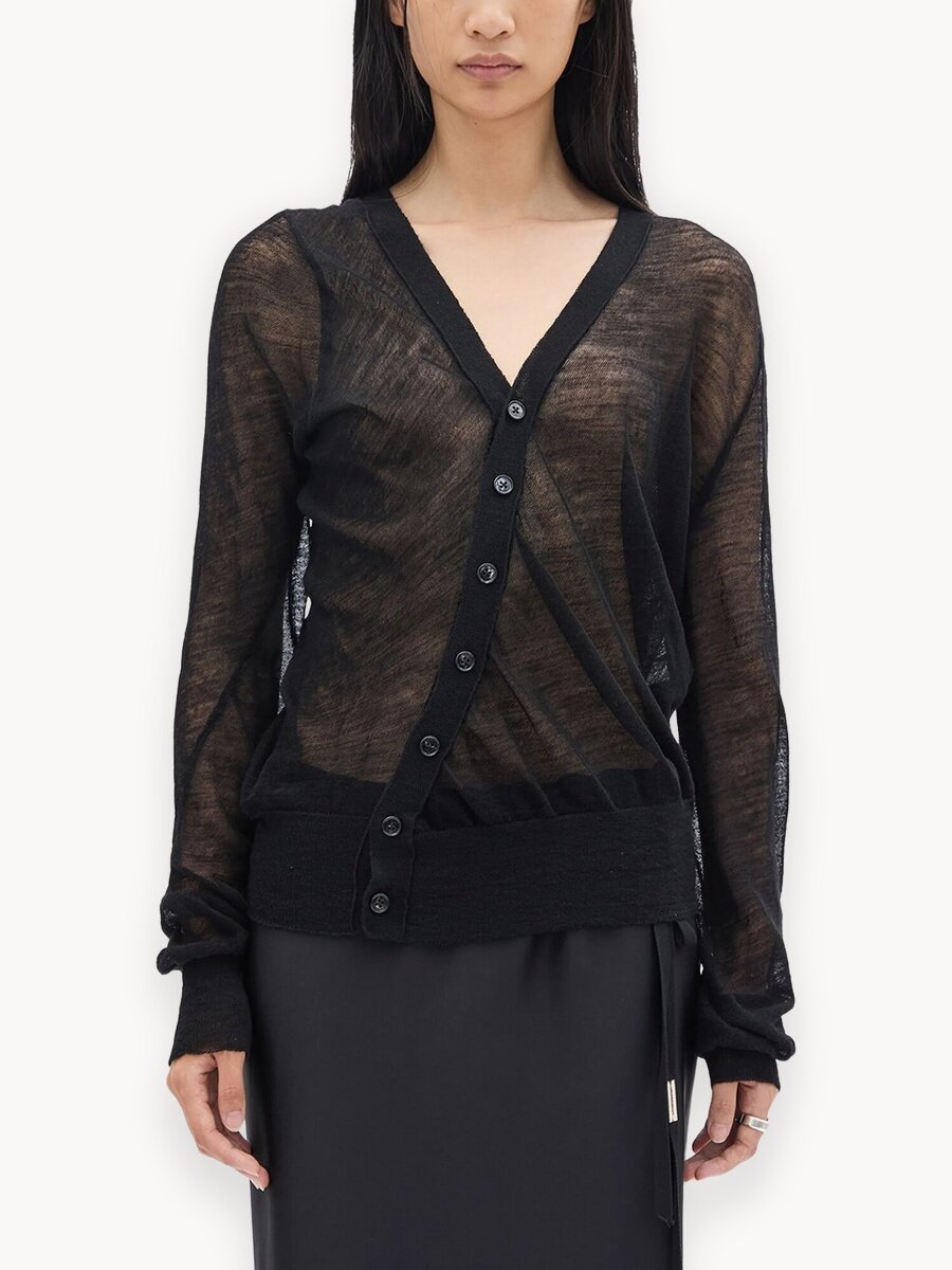 Кардиган Ann Demeulemeester, размер M, черный