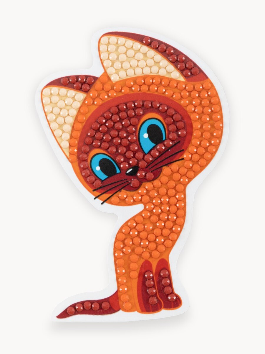 Алмазная (кристальная) мозаика "фрея" Союзмультфильм CMF-ALVM-094 магнит "Котёнок Гав" 7 х 10 см