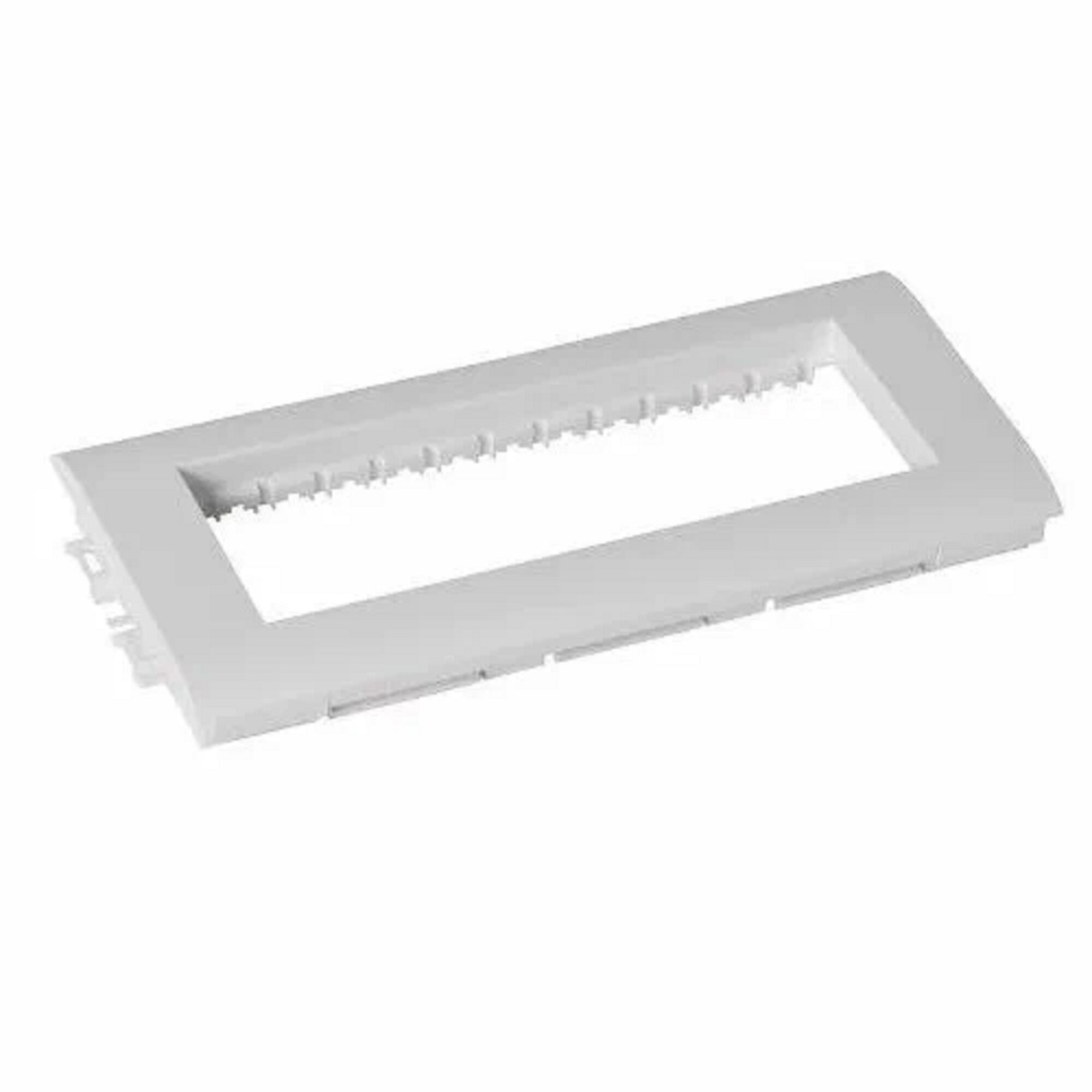 Суппорт Legrand 638073, 6м MOSAIC кр.75 METRA, цвет белый, пластик