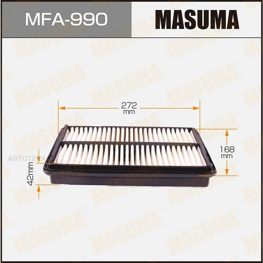 Воздушный фильтр A-867 MASUMA (1/40) MASUMA MFA990
