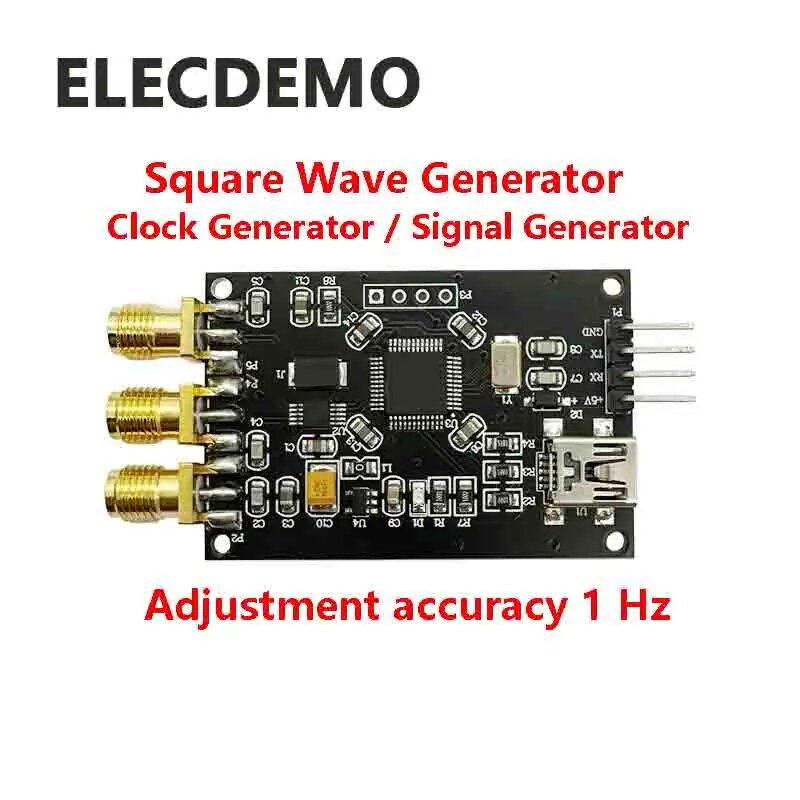 Генератор сигналов ElecDemo 3-канальный 8К-100МГц