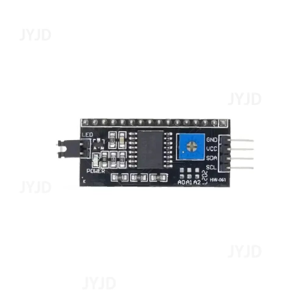 ЖК-дисплей LCD1602 сине-зеленый 16x2 I2C Module