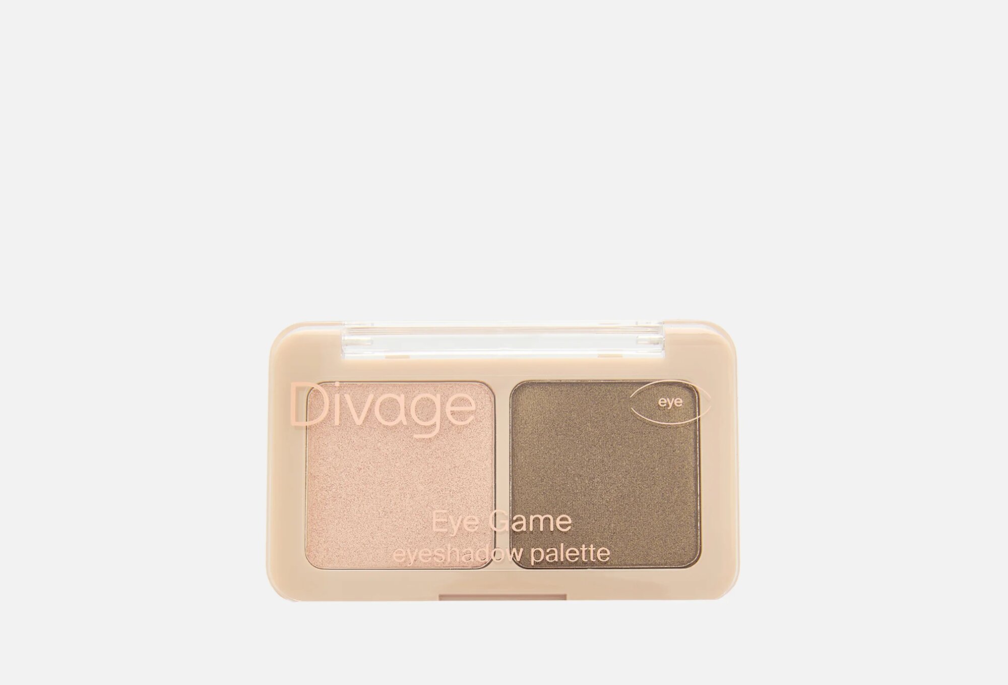 Мини-палетка теней DIVAGE Eye Game Eyeshadows 03, коричнево-золотистые, шиммер/матовый