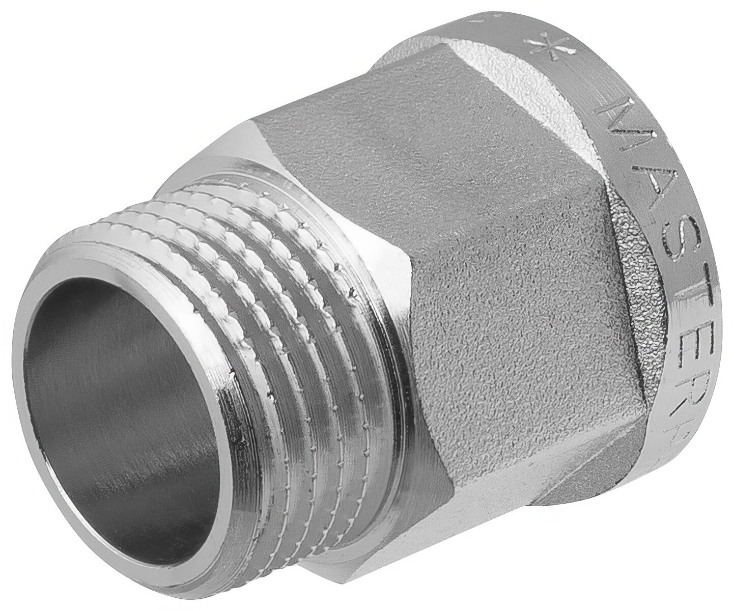 Удлинитель шестигранный MPF 1/2"x20 мм ВР-НР латунь