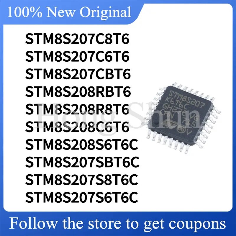 Чехол для телефона STM8S207C6T6 STM8S207C8T6 STM8S207CBT6 STM8S207K6T6C STM8S207K8T6C STM8S207 M8T6B MBT6B R6T6 R8T6 RBT6