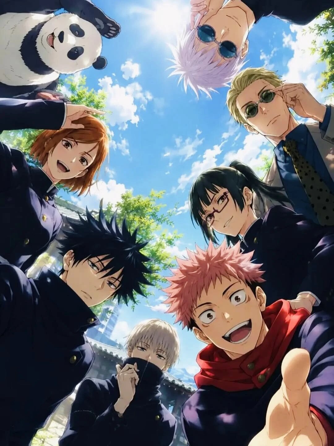 Пазл аниме Jujutsu Kaisen, 1000 деталей, 50x70 см