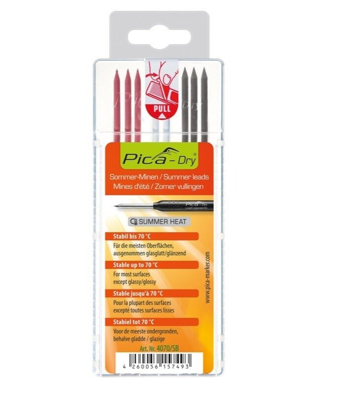 Комплект грифелей для карандаша Pica - Dry PICA-MARKER 4070/SB