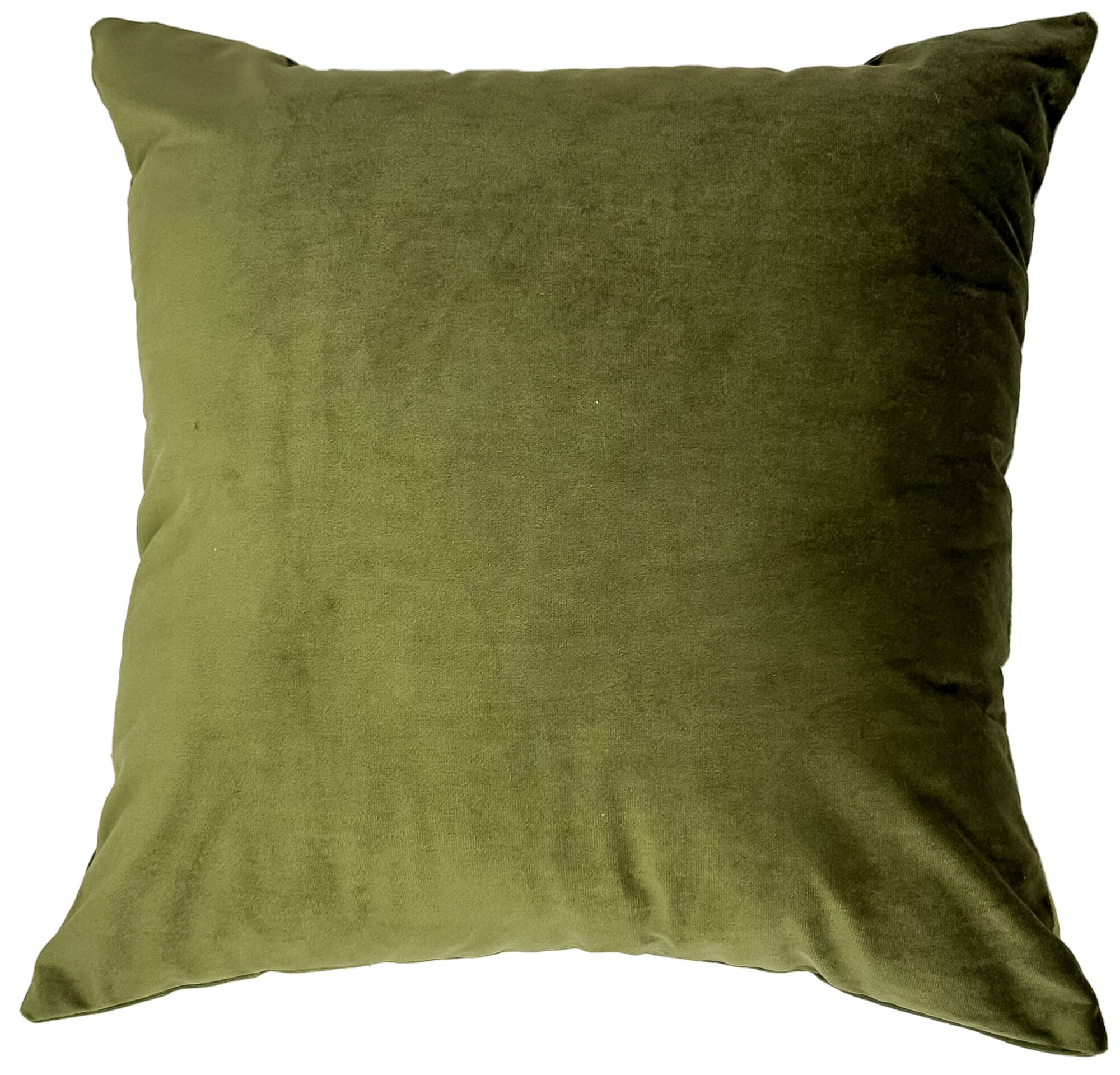 Подушка декоративная Linen Way Tony 45x45 см бархат цвет хаки