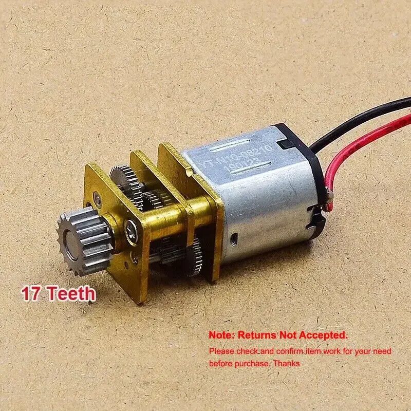 Микро редукторный двигатель N10 5В
