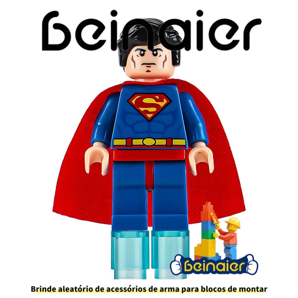 Конструктор Супергерои совместим с LEGO, 88 моделей, развивающая игрушка для детей оптом