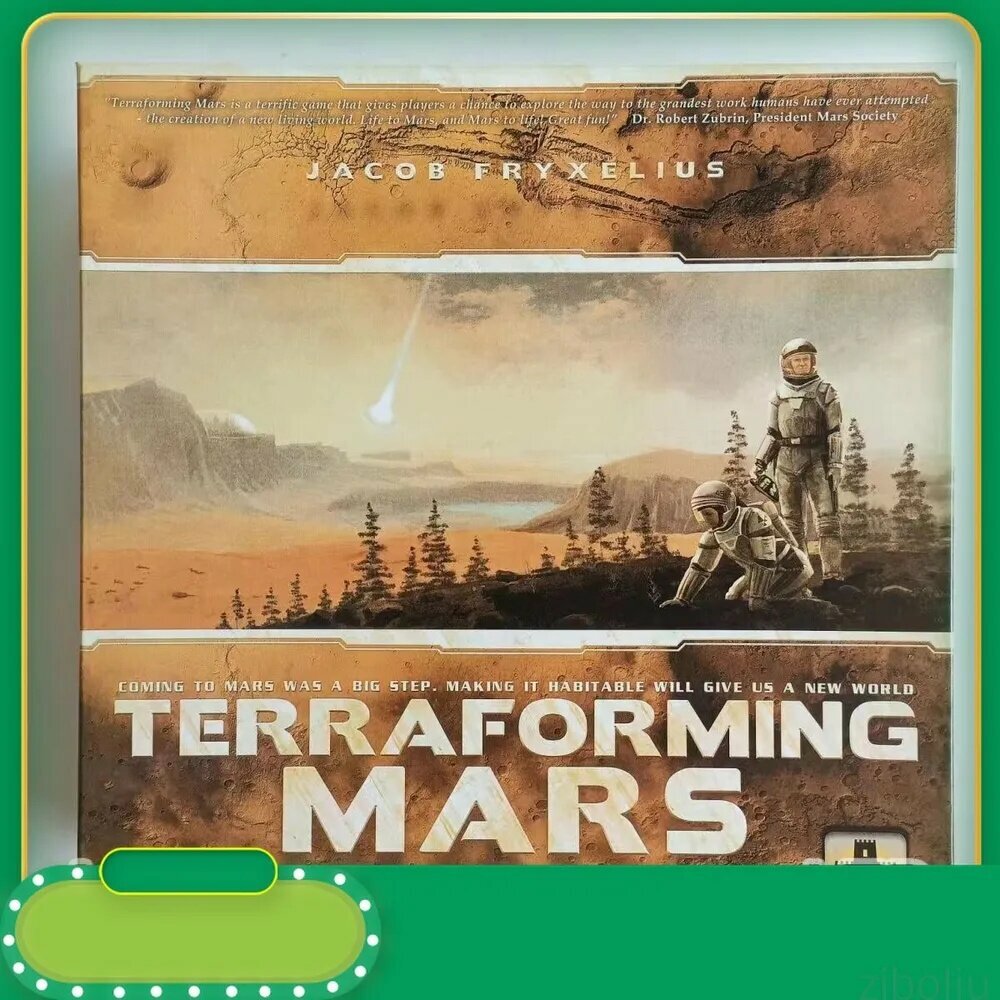 Terraforming Mars, английская версия настольной игры, стратегия колонизации Марса для взрослых и подростков, подарок любителям экономических игр