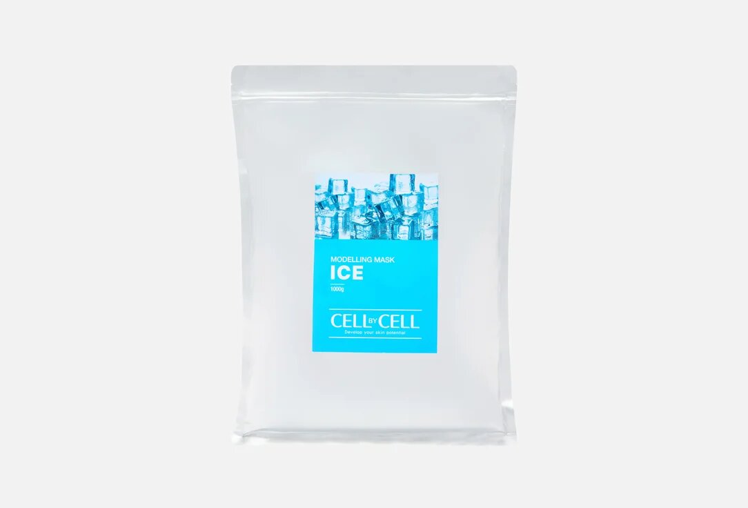 CELLBYCELL PREMIUM Modeling Mask Ice Альгинатная охлаждающая маска для лица 1000 г
