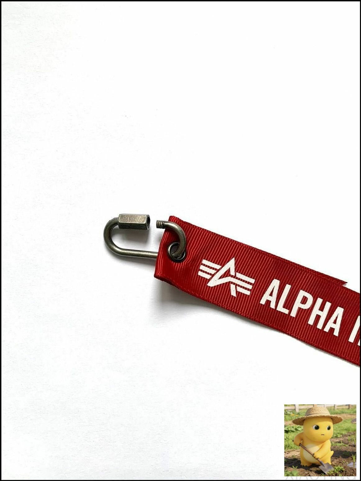 Лента брелок Alpha Industries Remove Before Flight 2021 — фото 1
