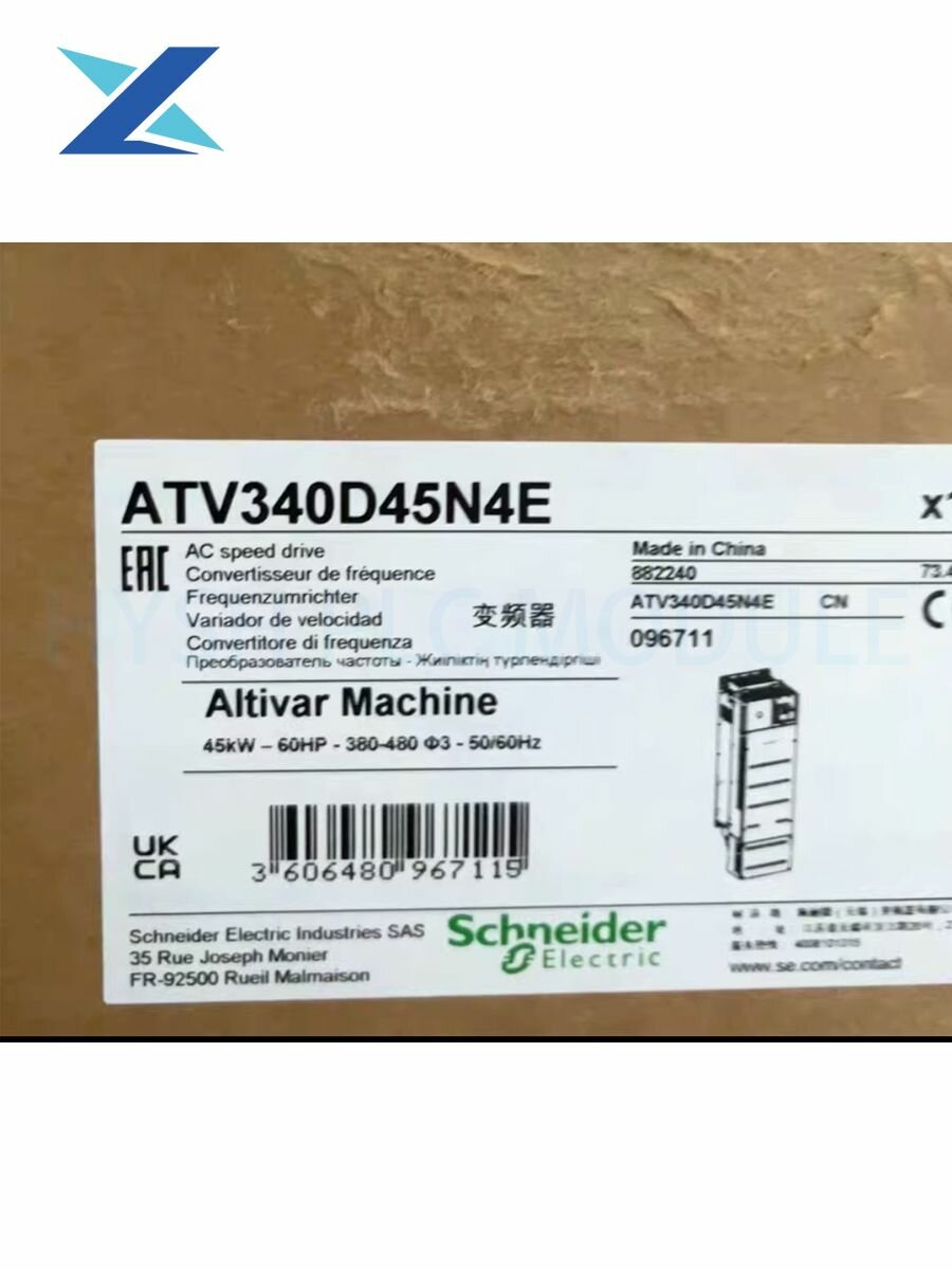 Новый Преобразователь частоты ATV340D45N4E ATV340