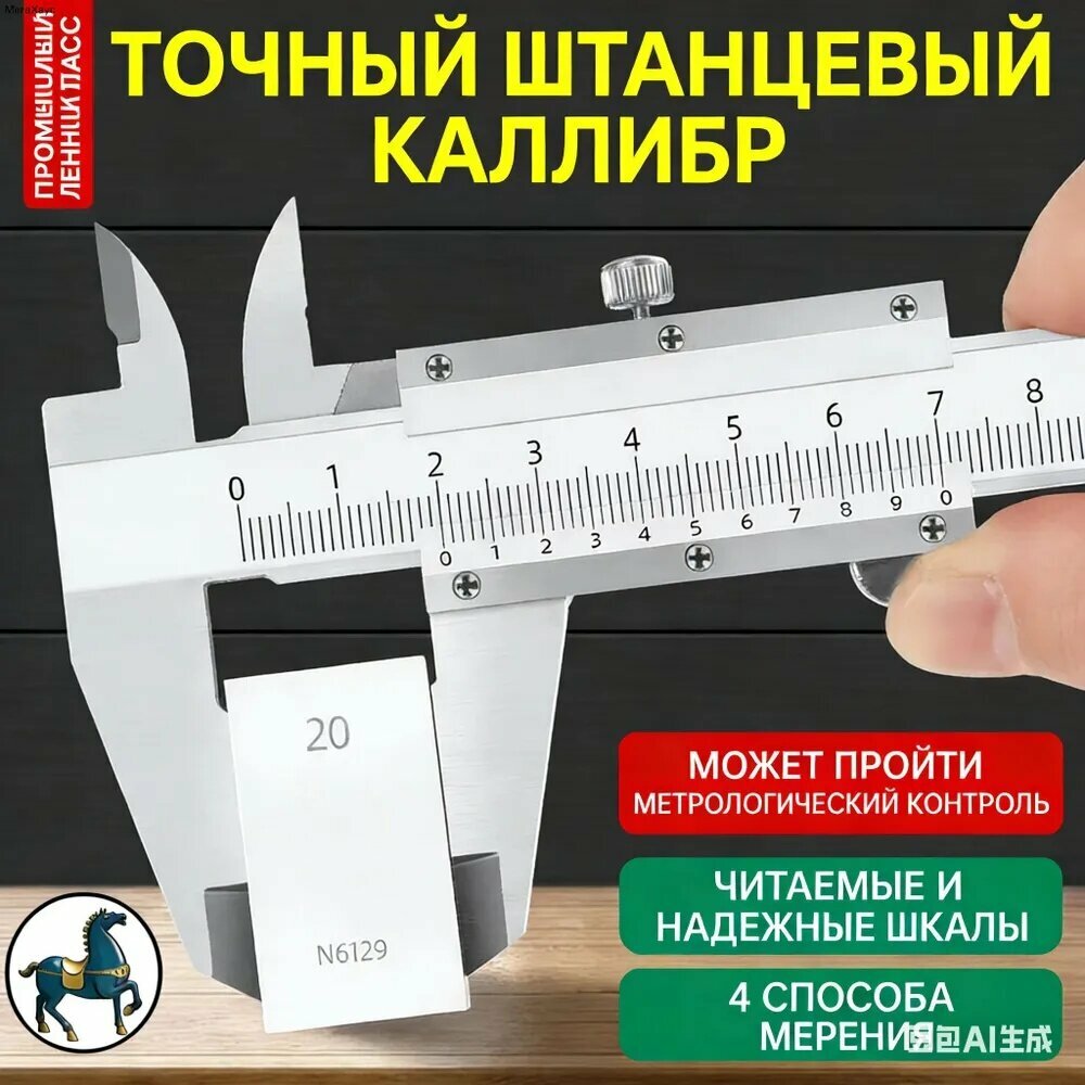 Точный механический штангенциркуль для ювелирных работ