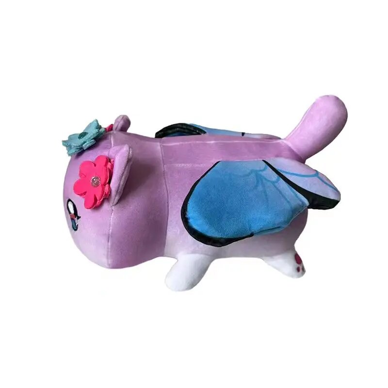 Aphmau Meows Cat Плюшевая игрушка Мягкая начинка Meemeow Donut Cat Plushie Kawaii French Fry Cheeseburger Еда Peluche Рождественские подарки