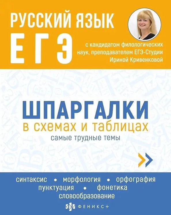 Русский язык. ЕГЭ. Шпаргалки в схемах и таблицах