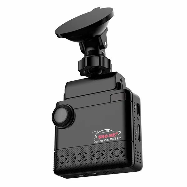 Видеорегистратор автомобильный с радар-детектором Sho-Me Combo MINI WIFI Pro GPS ГЛОНАСС черный (COMBO MINI WIFI PRO)