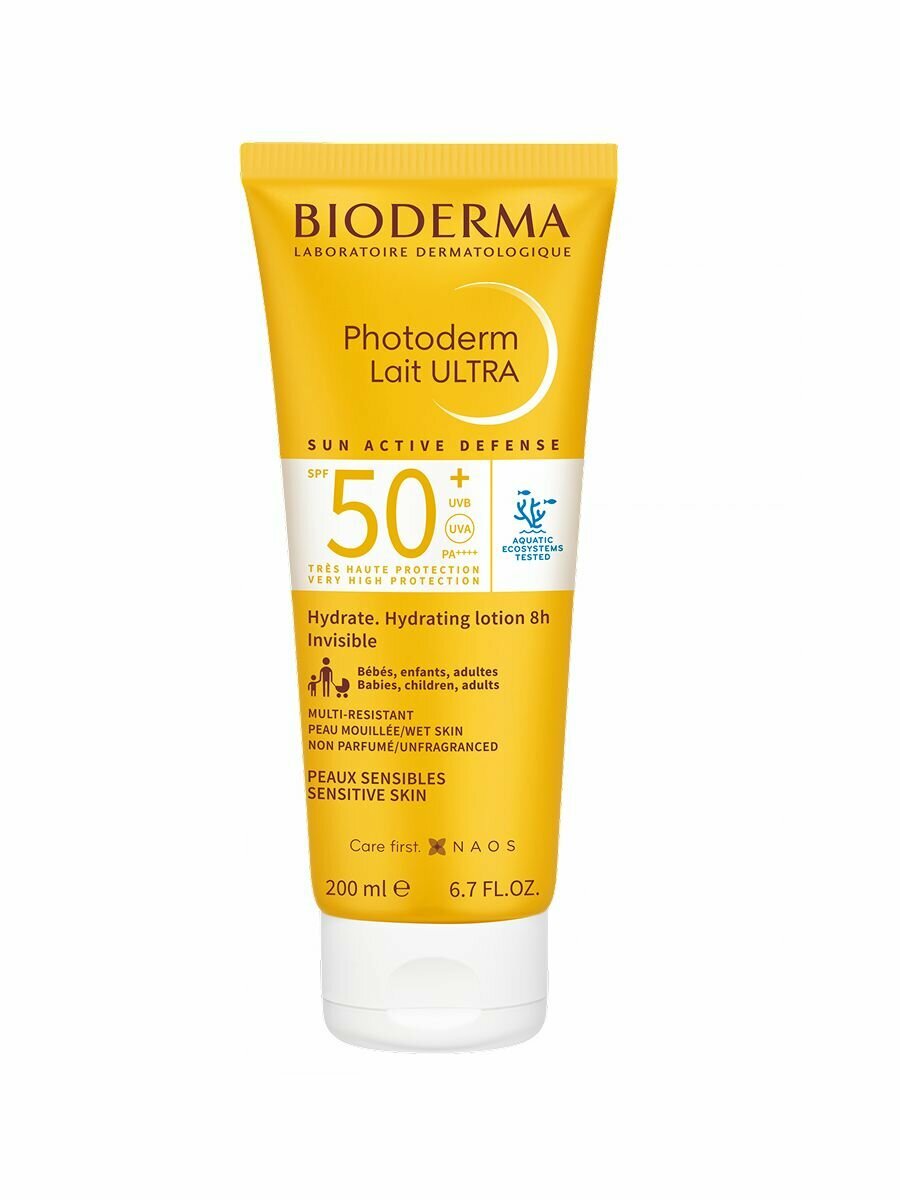 Биодерма Солнцезащитное молочко Фотодерм Ультра SPF 50+