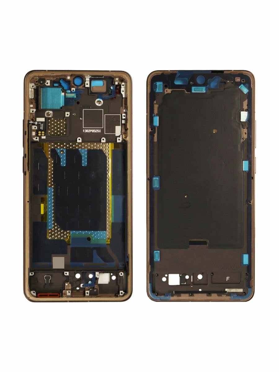 Рамка (средняя часть корпуса) для Realme GT 7 Pro Оранжевая (Orange)
