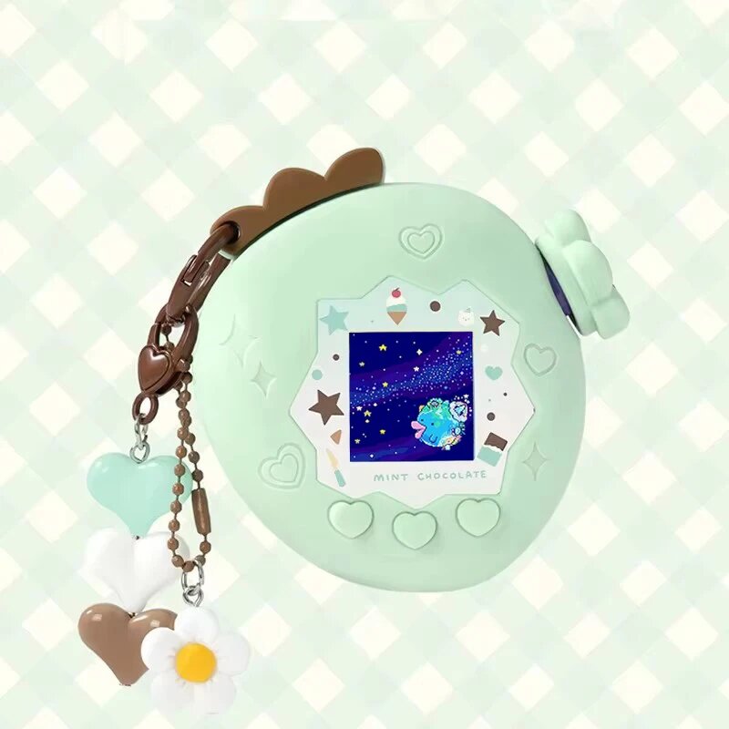 Силиконовый чехол с рисунком фруктов для Tamagotchi Paradise Зеленый, Green