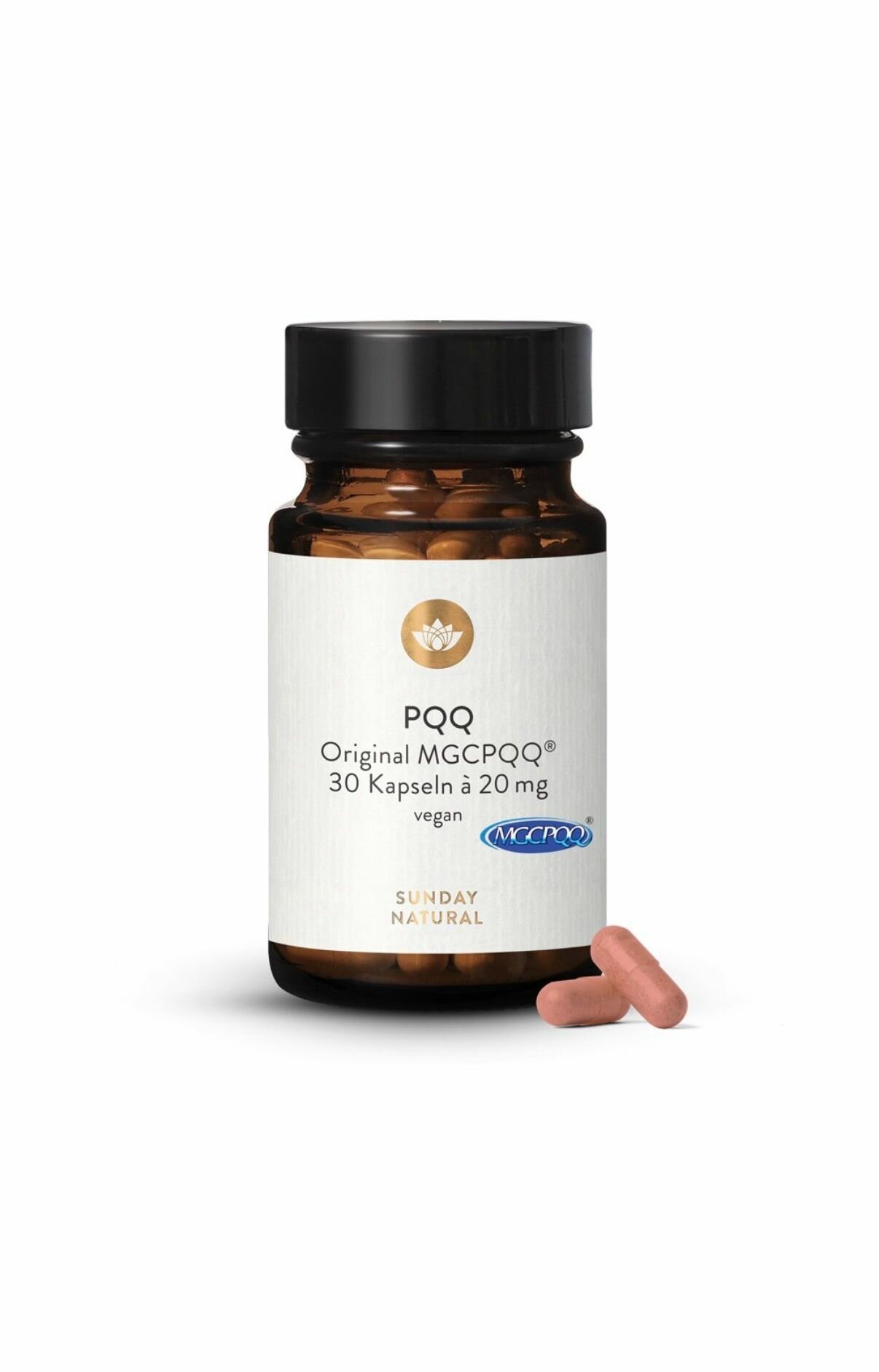 Sunday Natural, B14 PQQ, 20 мг, 30 капсул