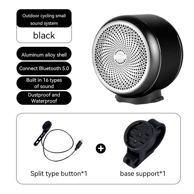 Портативная колонка ESLNF 08CL0049 Черный, Black