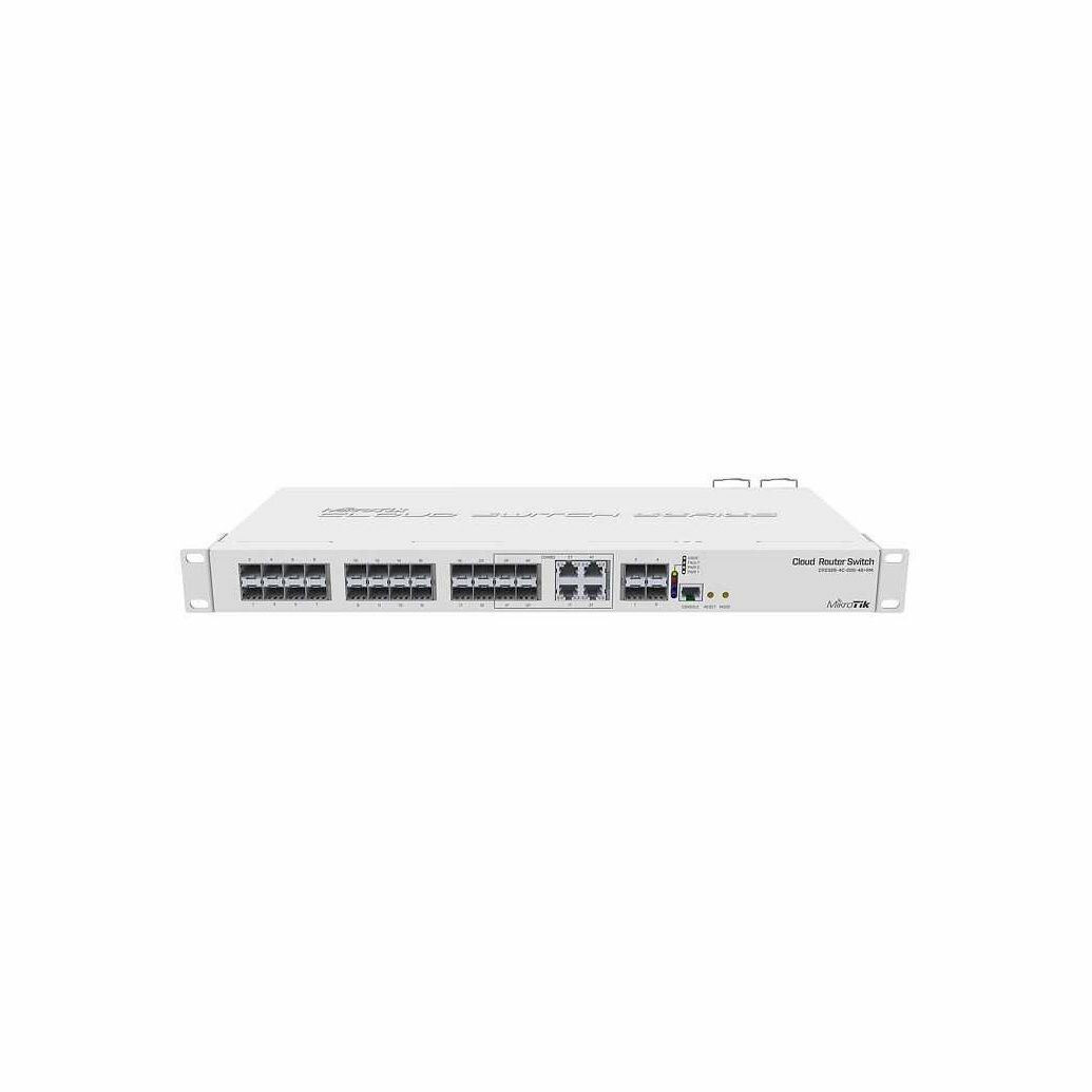 Коммутатор управляемый MikroTik CRS328-4C-20S-4S+RM