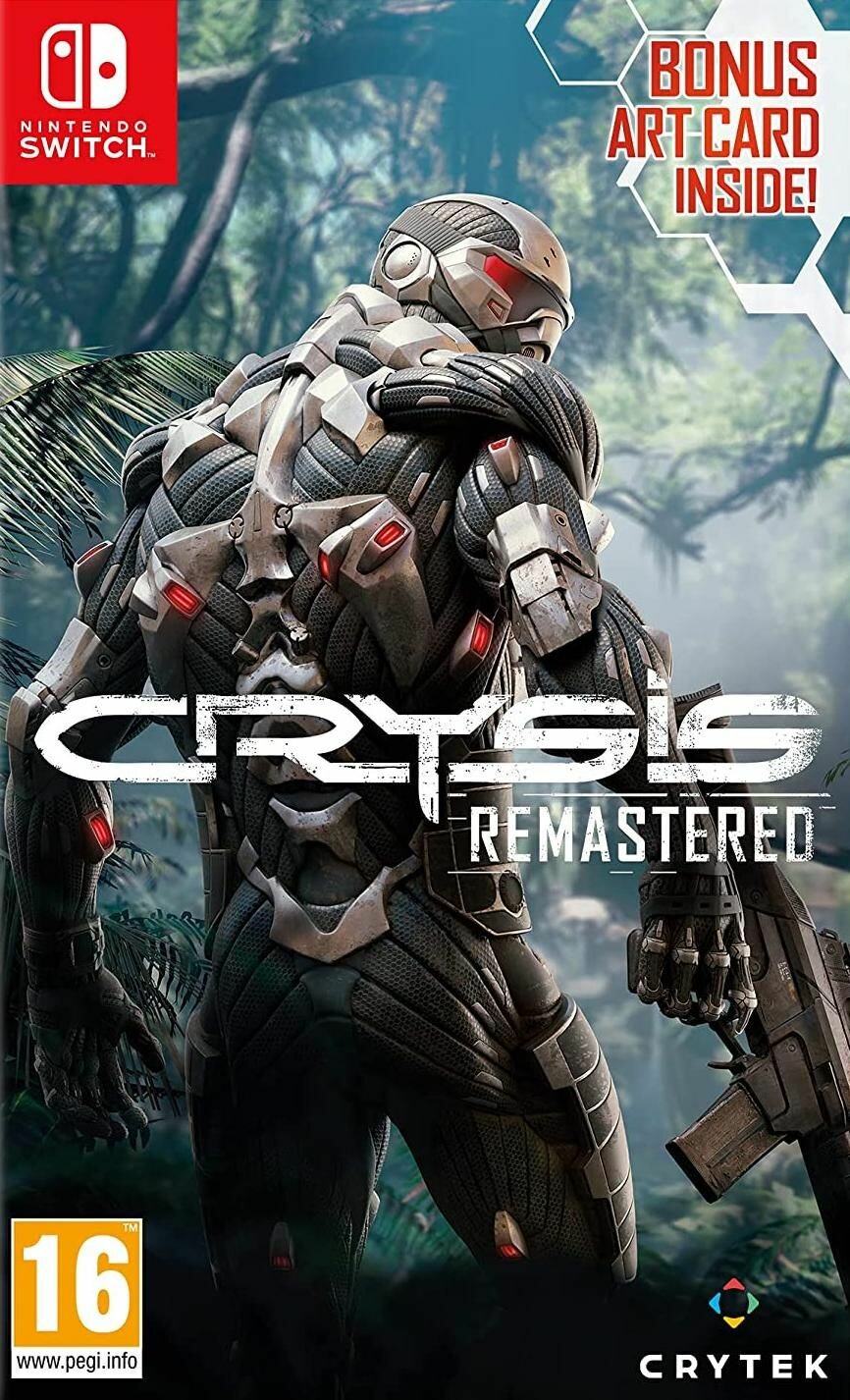 Игра Crysis Remastered Switch Русская Версия Картридж на Nintendo Switch