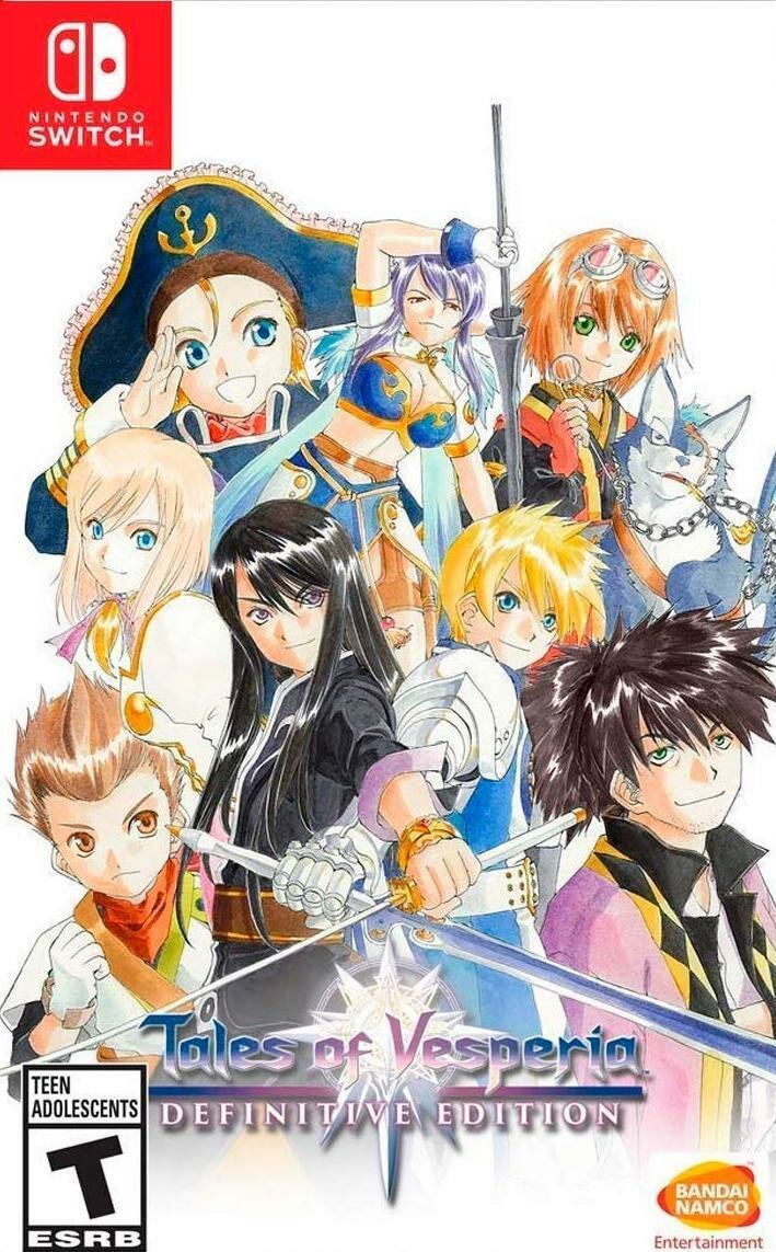 Игра Tales of Vesperia Definitive Edition Switch Русская Версия Картридж на Nintendo Switch