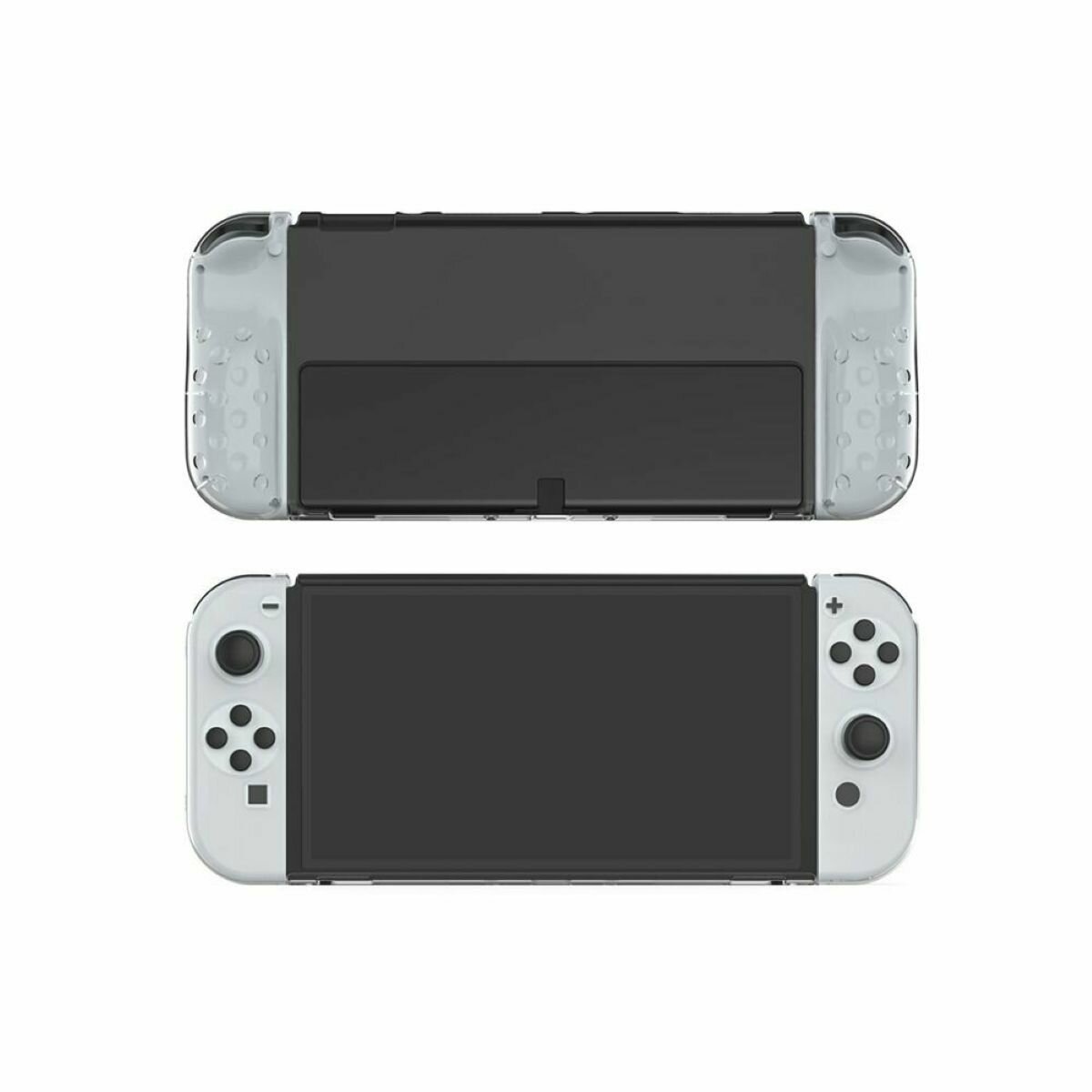 Защитный чехол - прозрачный пластиковый кейс для Nintendo Switch OLED
