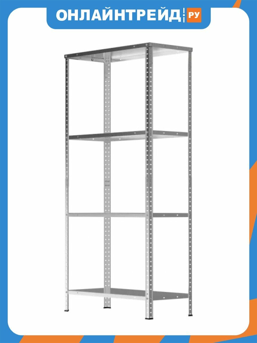 Стеллаж Defender Home Structura 4 150x75x30см/ 4полки/болтовой