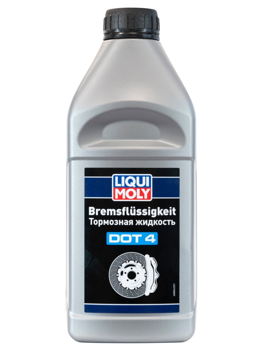 Тормозная жидкость Liqui Moly Bremsenflussigkeit DOT 4 (8834) 1000 мл.