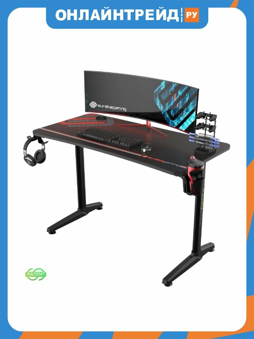 Стол геймерский Eureka GIP 47, Black