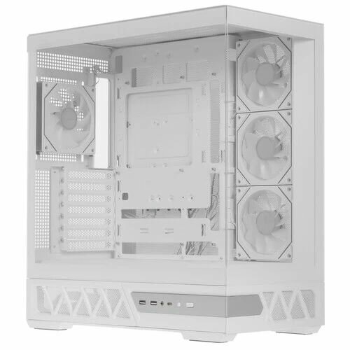 Компьютерный корпус XASTRA Q700 (Q700-4FM12A-C10-UC-WH) белый - Midi Tower, ATX, USB 3.2 Gen 1 Type-A, USB 3.2 Gen 2 Type-C