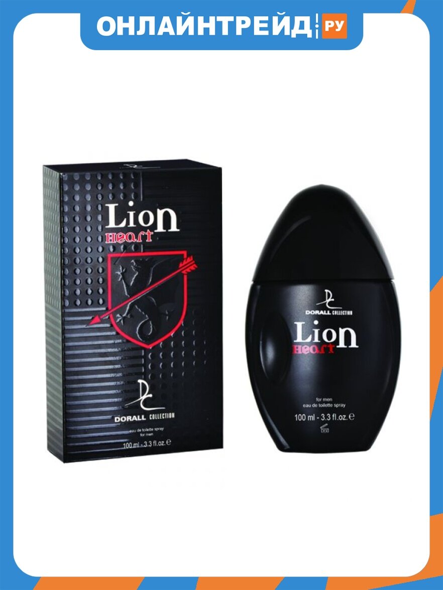 Мужская туалетная вода Dorall Collection Lion heart, 100 мл