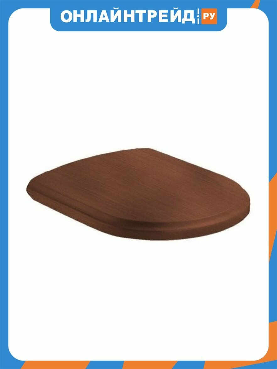 Сиденье для унитаза Villeroy & Boch Villeroy&Boch HOMMAGE (99266100), орех/хром