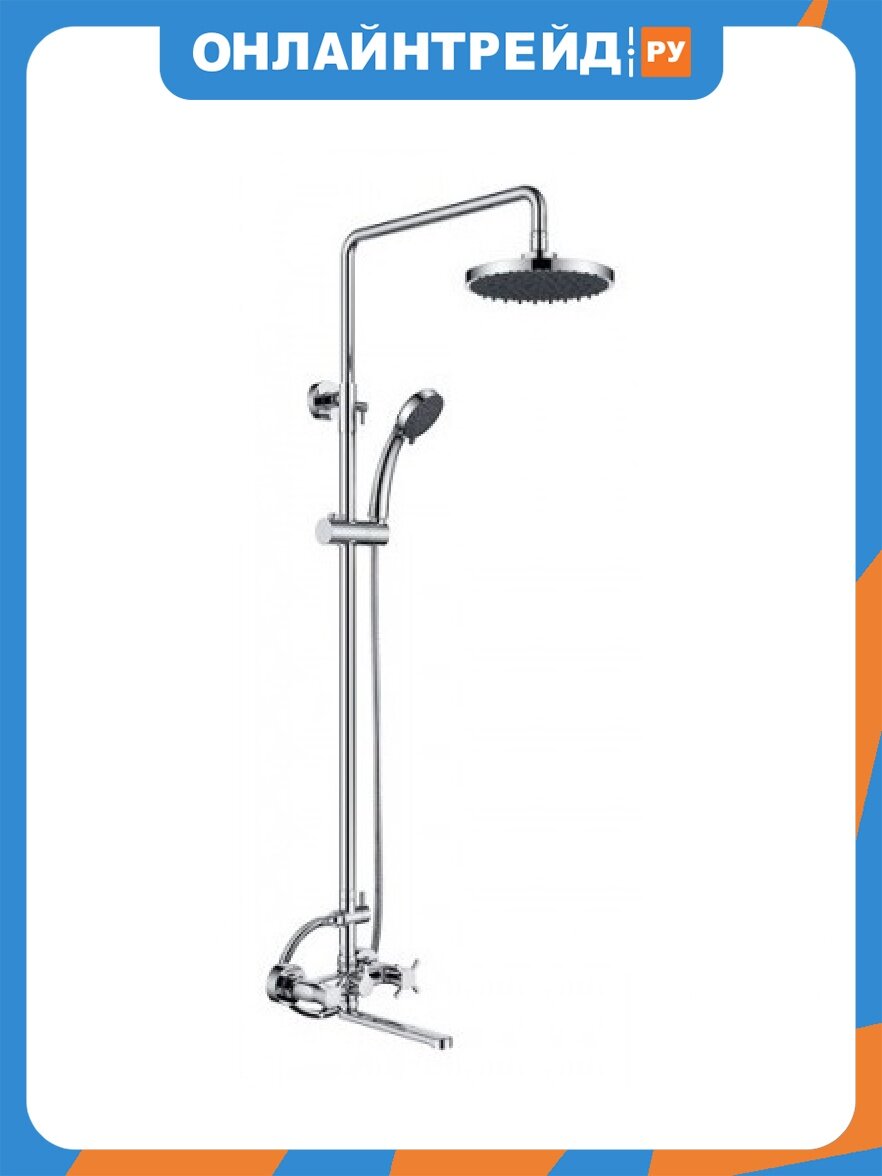 Душевая система Kaiser® KAISER Cuatro 58182, 4-листник