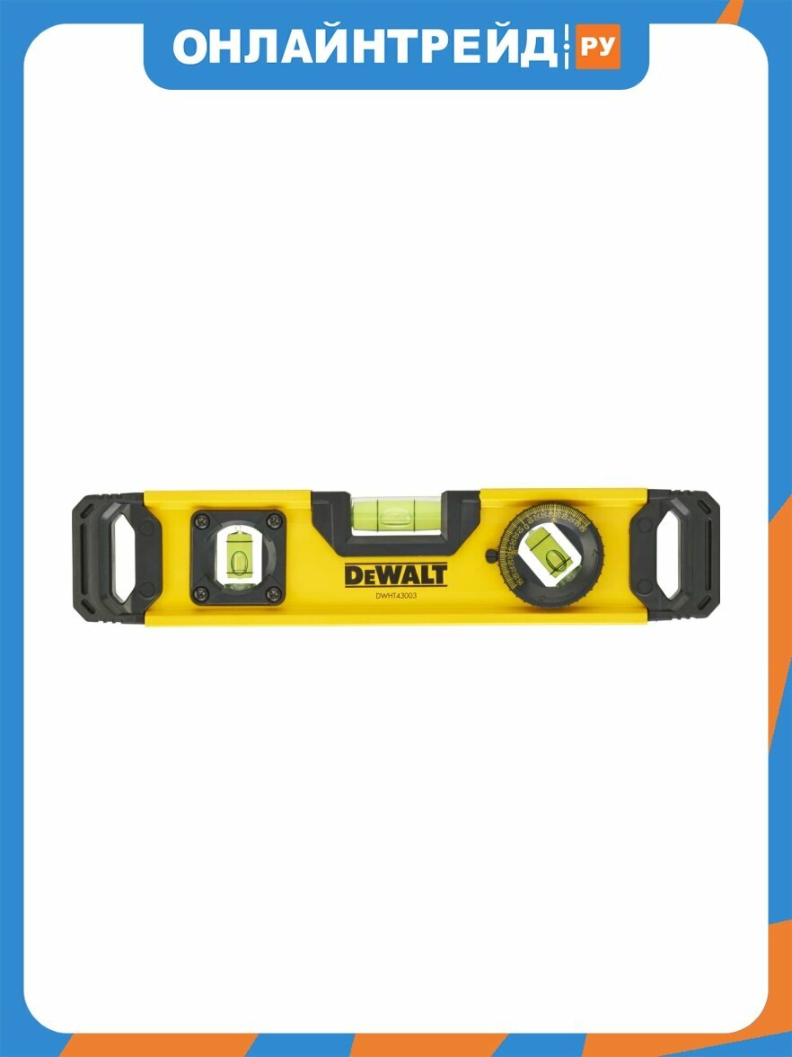 Уровень Dewalt DWHT0-43003, торпедо 25см