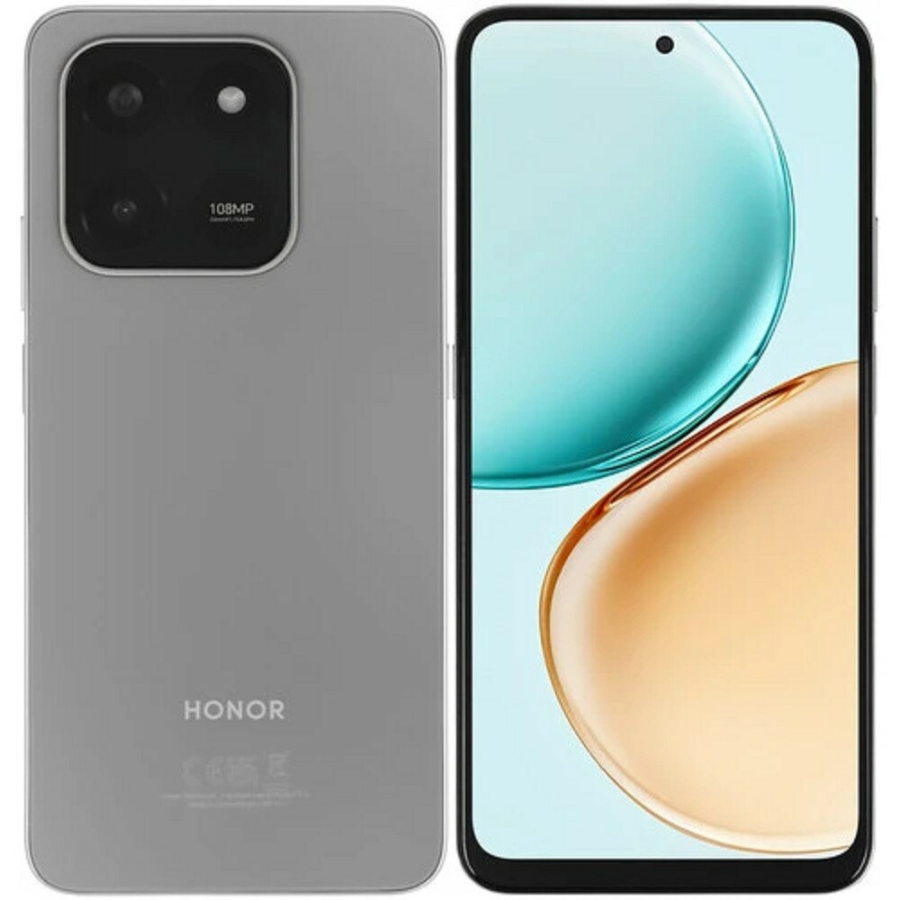 HONOR Смартфон X7d 8GB 256GB серебряный 5109BXJU