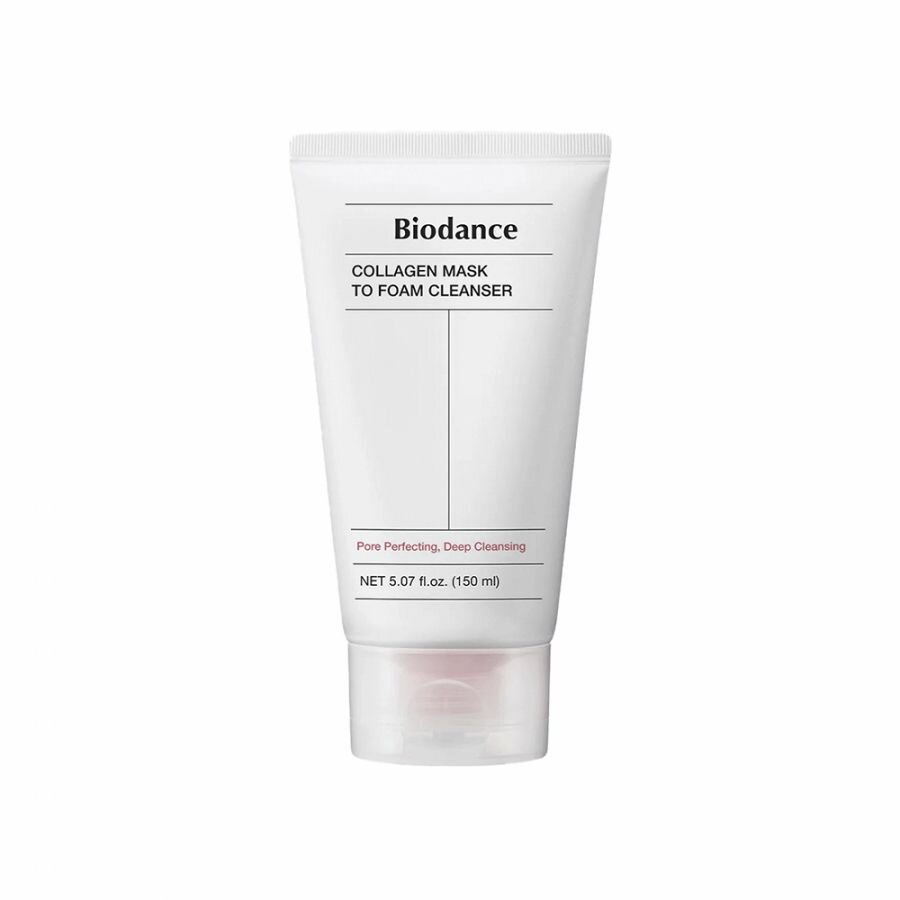 BIODANCE Маска-пенка для глубокого очищения пор с коллагеном Collagen Mask To Foam Cleanser, 150 мл.