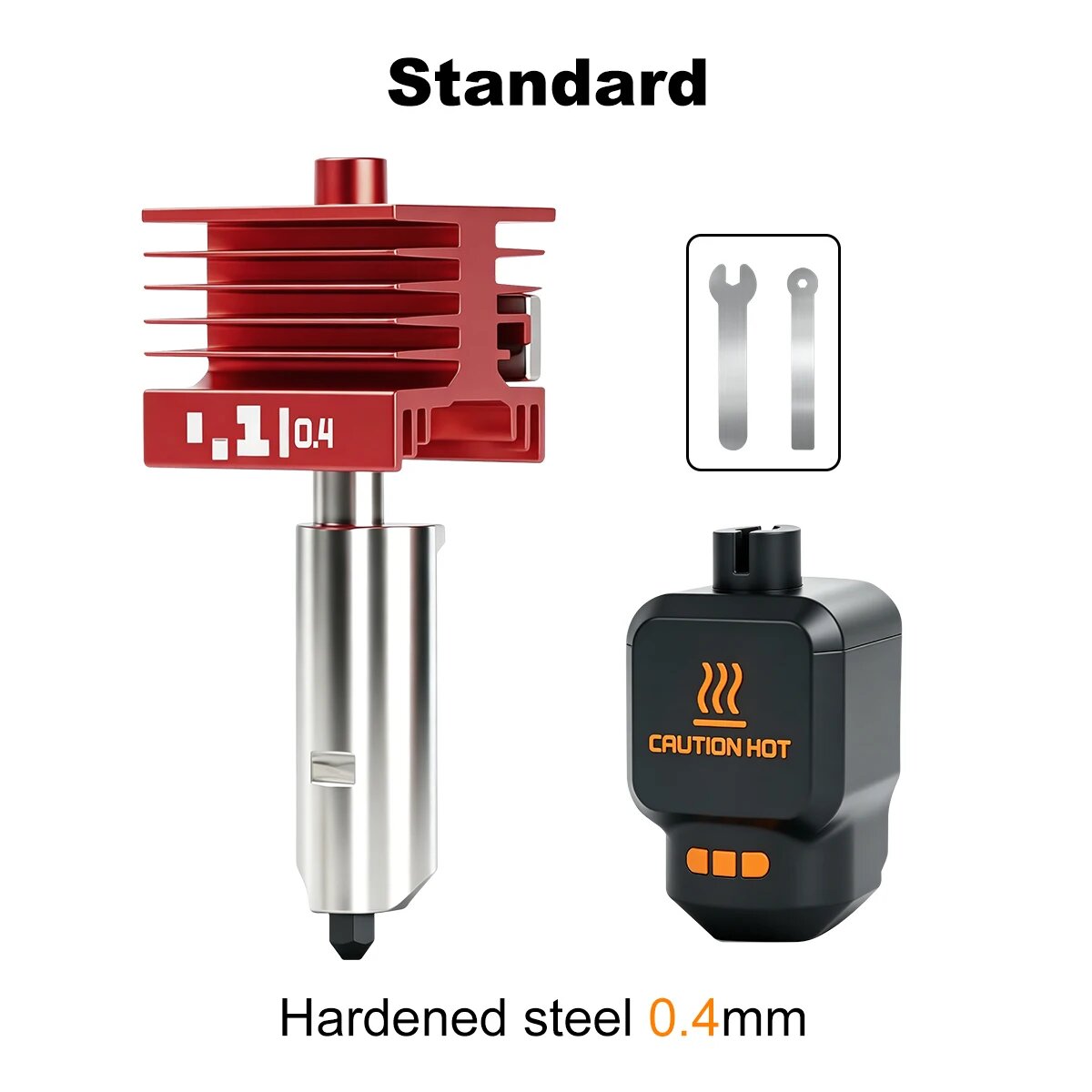 Комплект сопел для Hotend Bambu Lab H2S H2D For H2D H2S H2C, 0.4mm Red